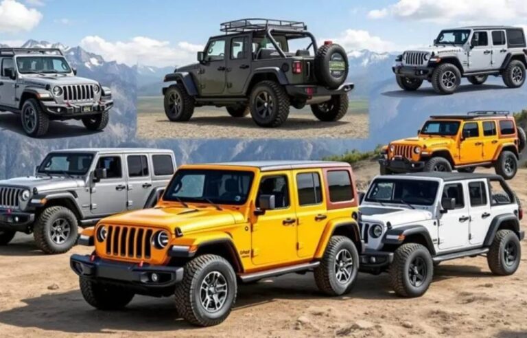 Explain the different types of jeep wranglers with their models pros ...