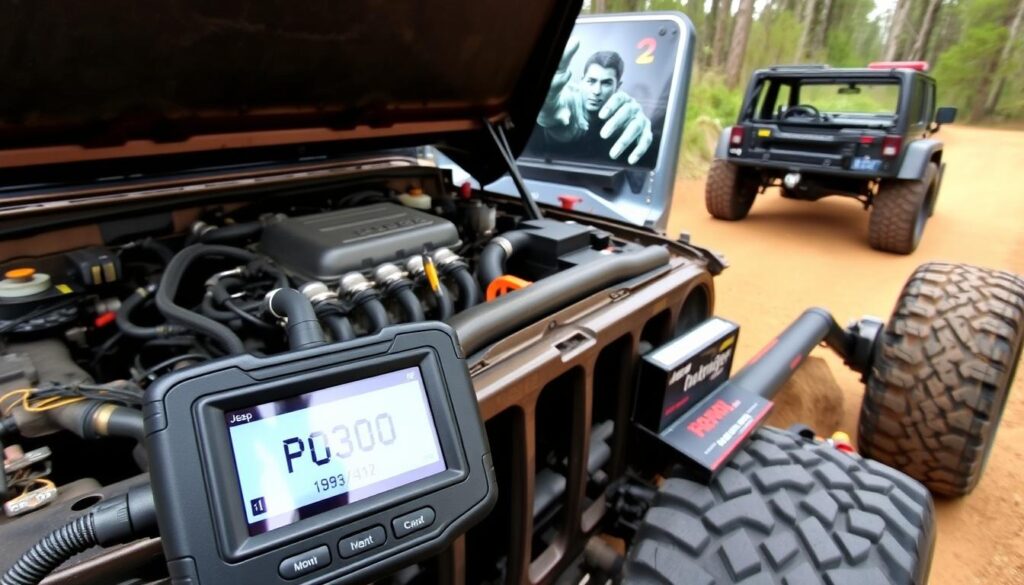 jeep wrangler p0300 code multiple cylinder misfire problem and solution